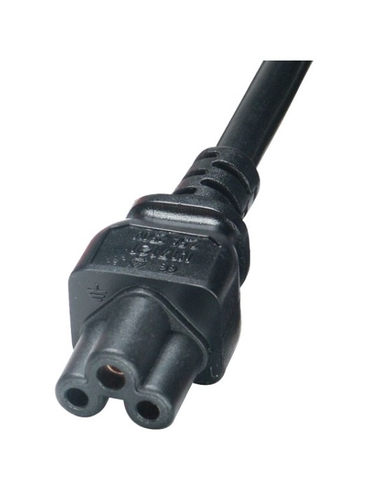 IEC C5 (3-Pin Clover Leaf) Laptop Power Cable – 1.5m | Principal Computers